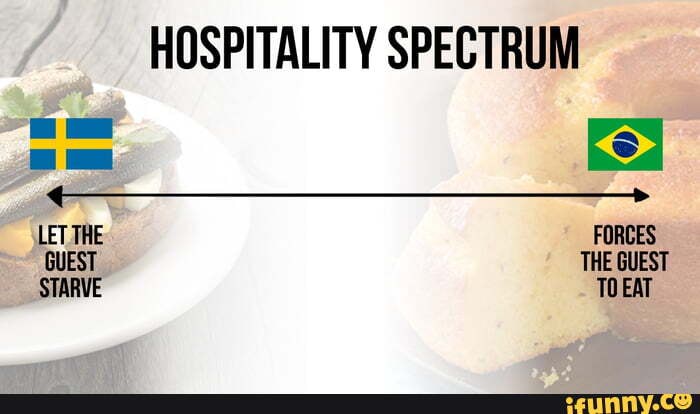 HOSPITALITY SPECTRUM LET THE FORCES GUEST THE GUEST STARVE TOEAT ...