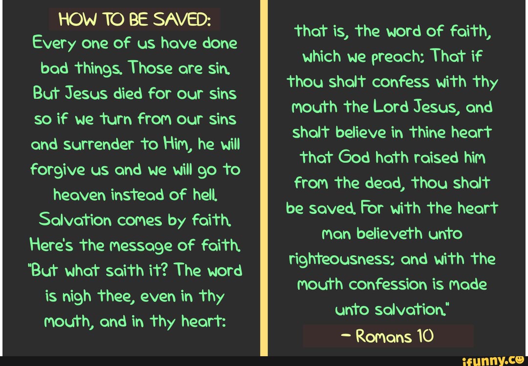 BeWhere? - Art Part 3 - HOW TO BE SAVED: Every one of us have done bad ...