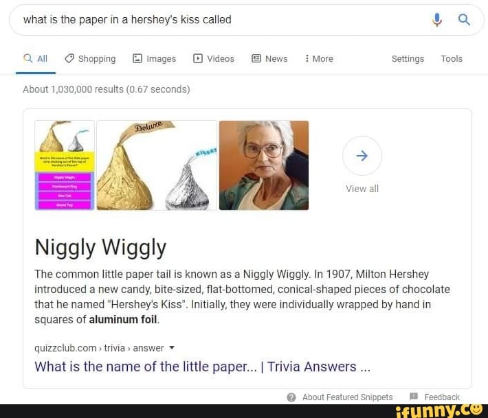 Niggly Wiggly The common little paper tall is known as a Niggly Wiggly ...