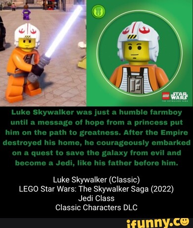 Luke Skywalker was just a humble farmboy until a message of hope from a ...