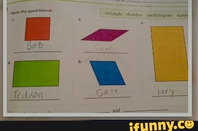 Quadrilaterals memes. Best Collection of funny Quadrilaterals pictures ...