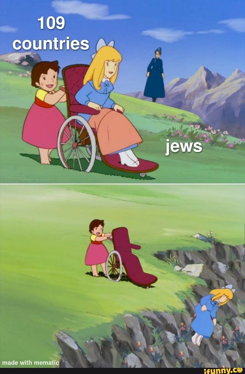109 countries jews made with mematig - iFunny