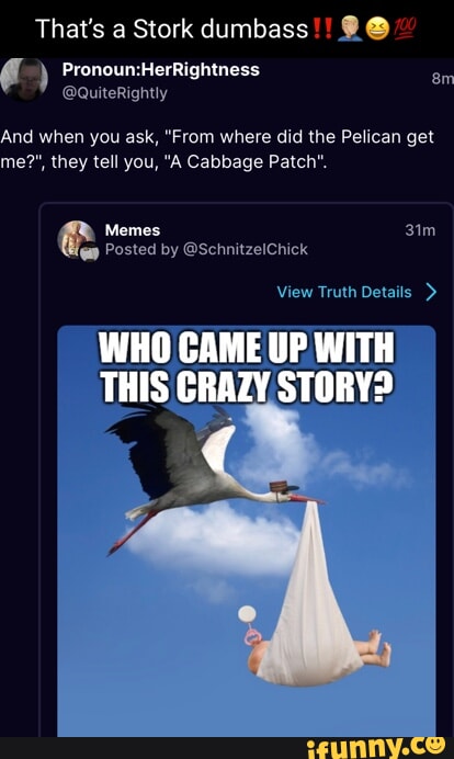 Stork memes. Best Collection of funny Stork pictures on iFunny