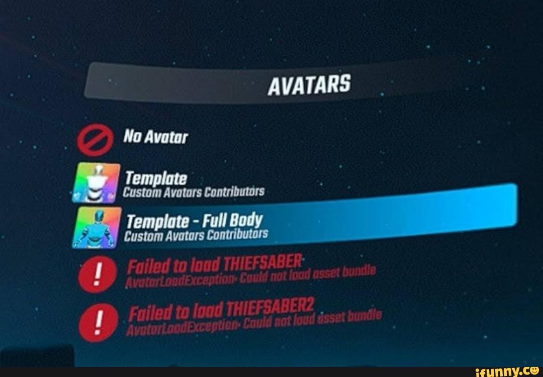 Avatarloadexception memes. Best Collection of funny Avatarloadexception ...