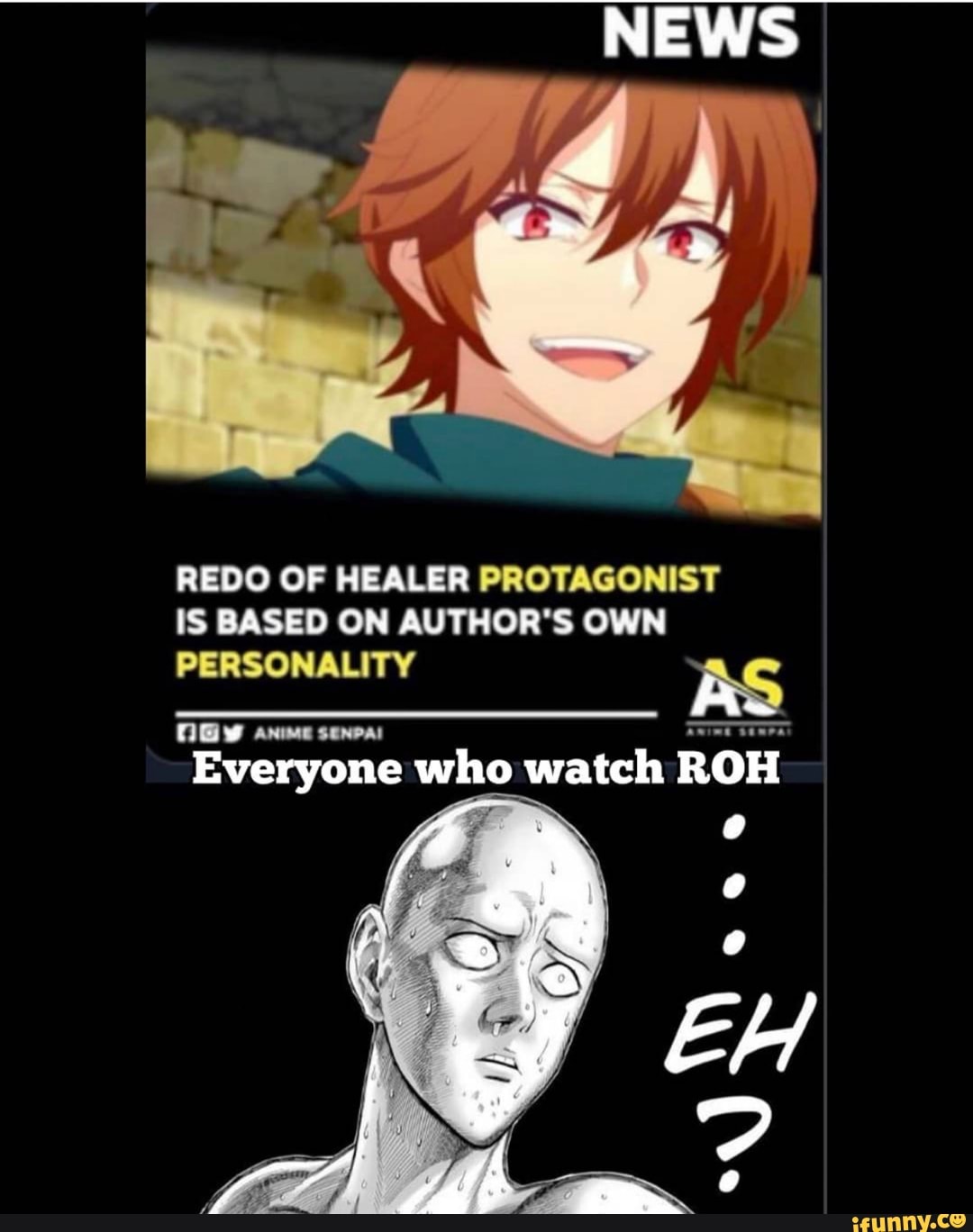 NEWS at REDO OF HEALER PROTAGONIST IS BASED ON AUTHOR'S OWN PERSONALITY ...