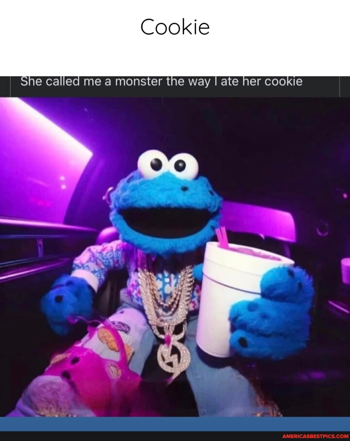 Cookie ne called me a monster the way I ate her cookie - America’s best ...