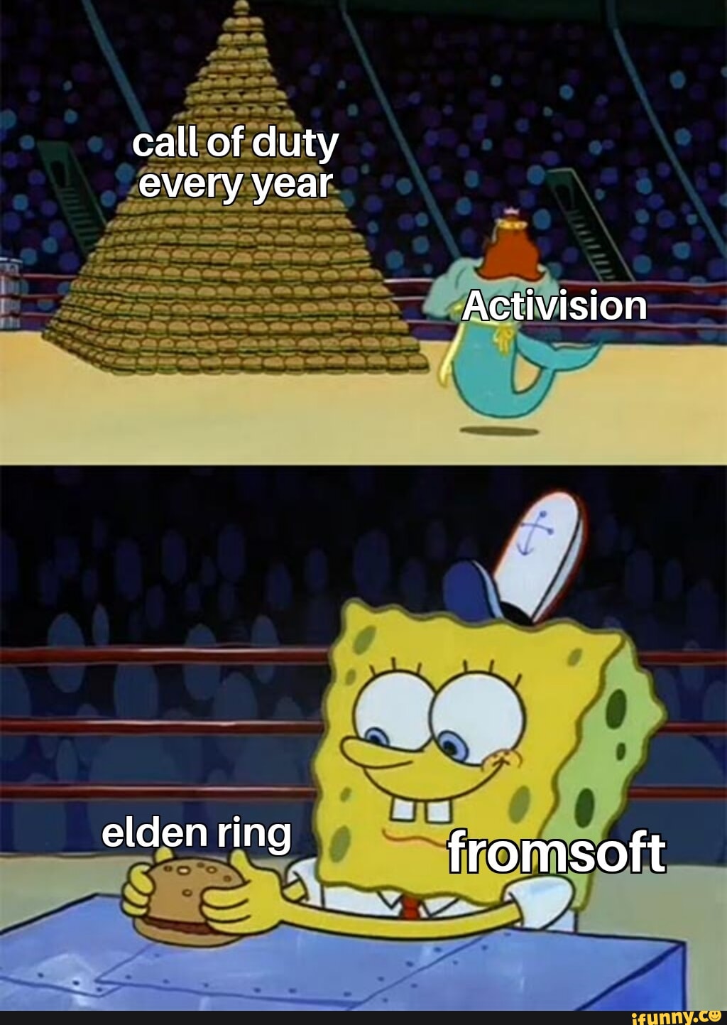Call of duty every year ORGY elden ring fromsoft - iFunny