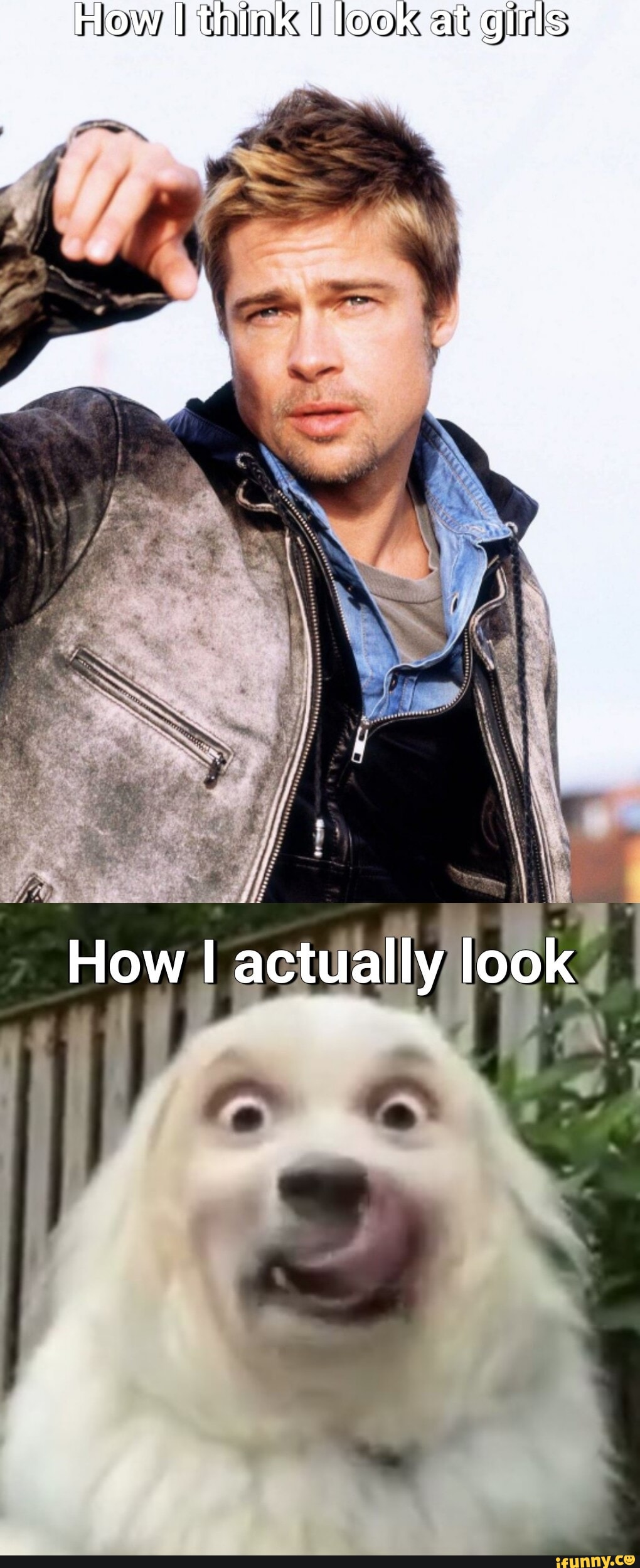Rlow loos at girls How actually look - iFunny