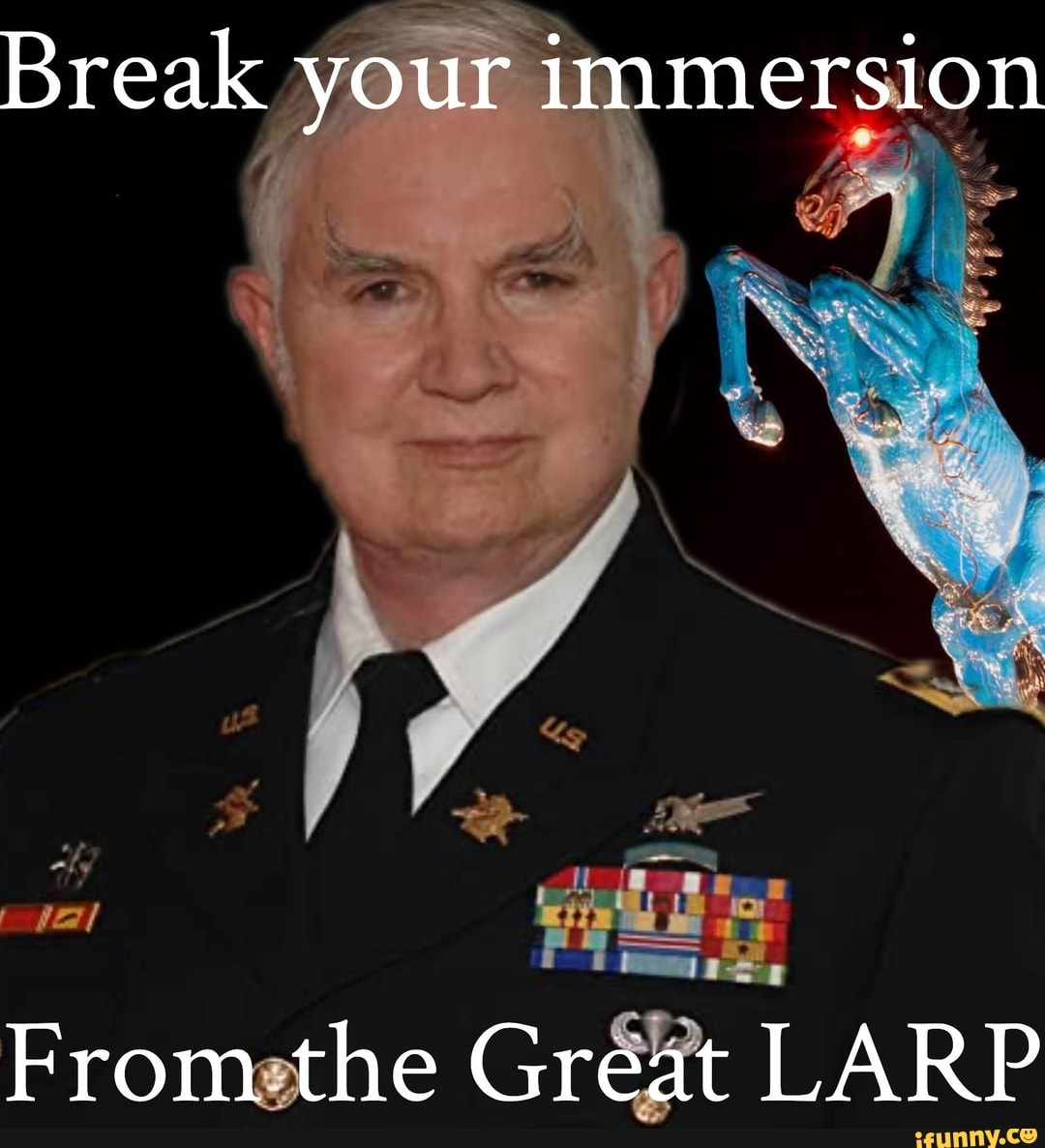 Break your immersion From the Great LARP - iFunny