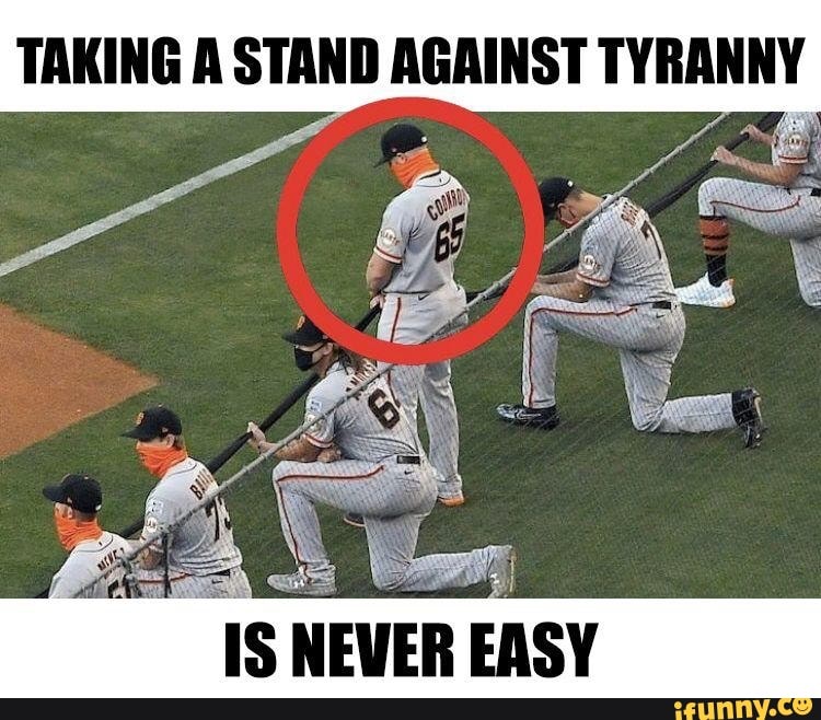 TAKING A STAND AGAINST TYRANNY IS NEVER EASY - iFunny