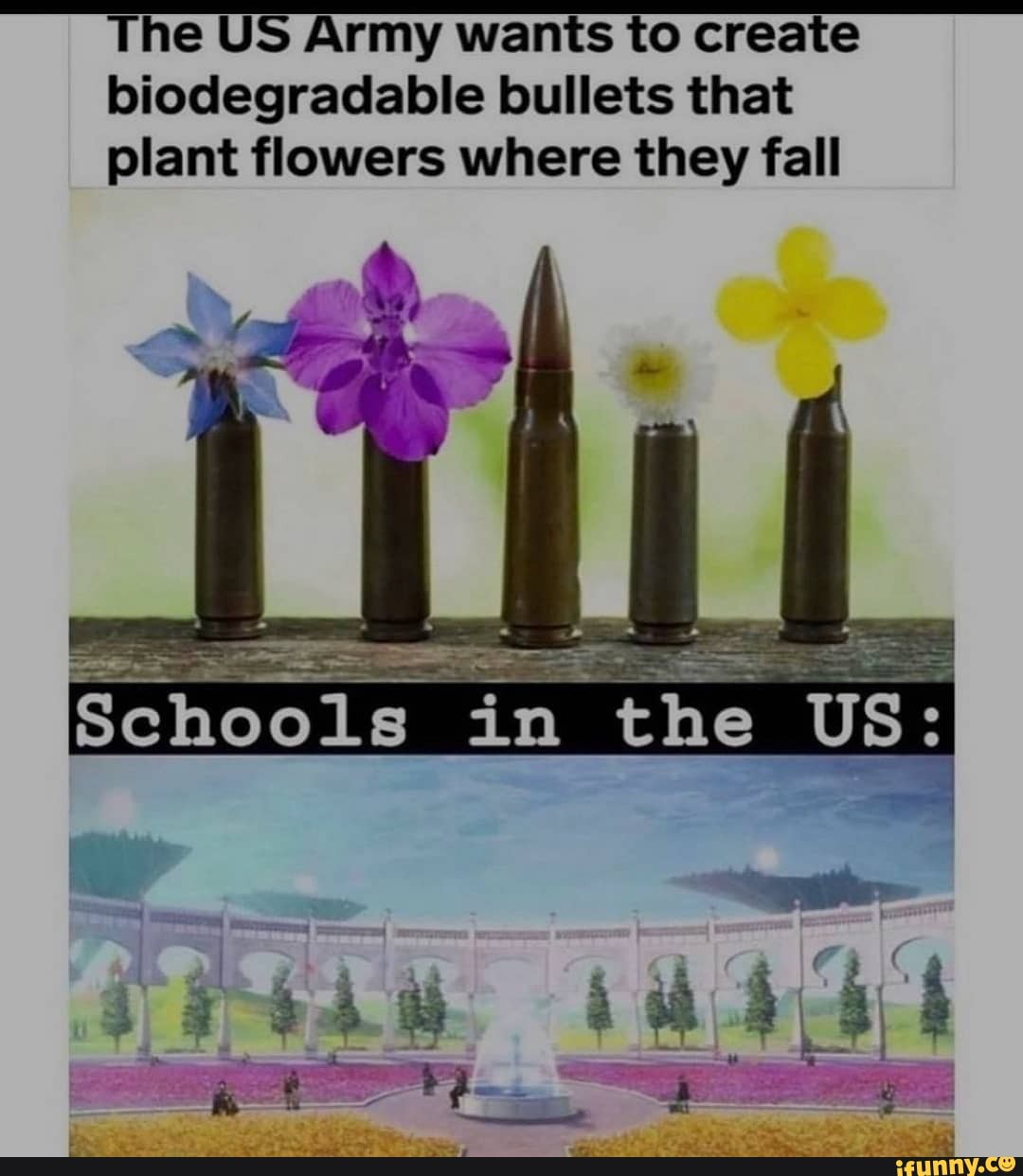 The US Army wants to create biodegradable bullets that plant flowers ...