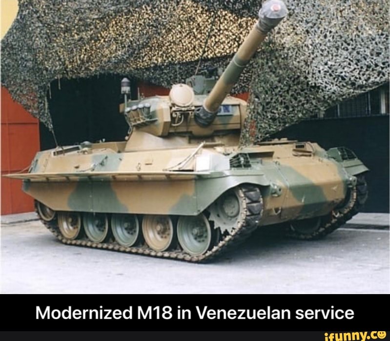 Modernized M18 in Venezuelan service - Modernized M18 in Venezuelan ...