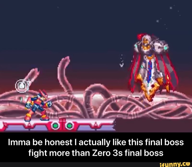 Imma be honest I actually like this final boss fight more than Zero 3s ...