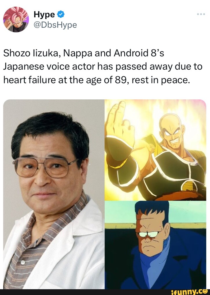 4, Hype @ Shozo lizuka, Nappa and Android Japanese voice actor has ...