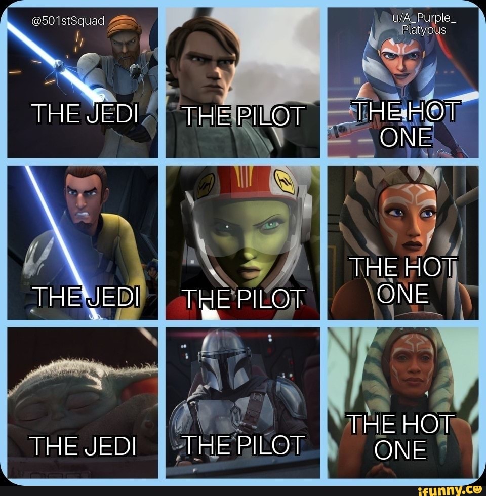 @501stSquad THE JED E'JEDI THE PILOT TRIE PILOT THE JEDI TH E PILOT ...