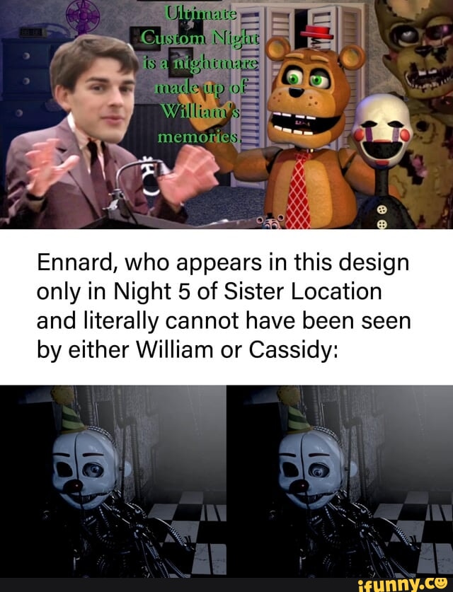 Ennard memes. Best Collection of funny Ennard pictures on iFunny