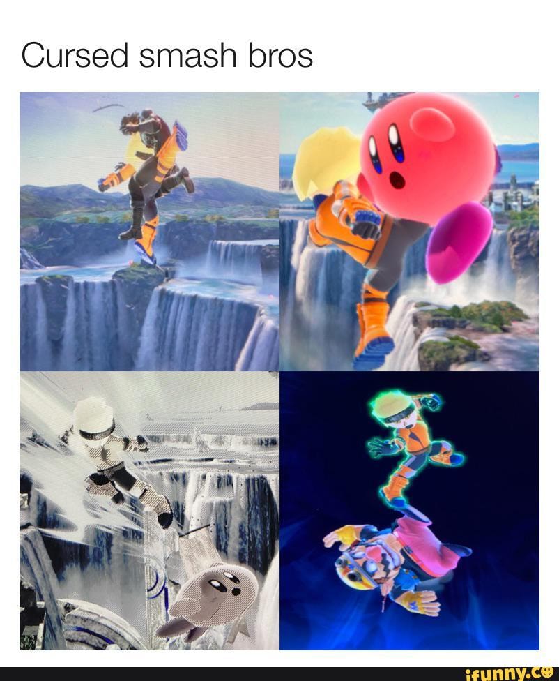 Cursed smash bros - iFunny