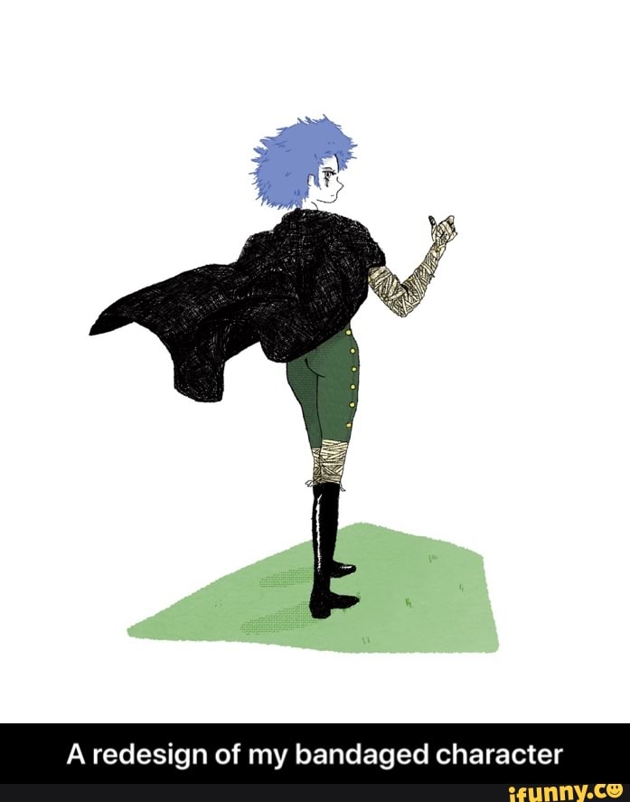 A redesign of my bandaged character - A redesign of my bandaged ...