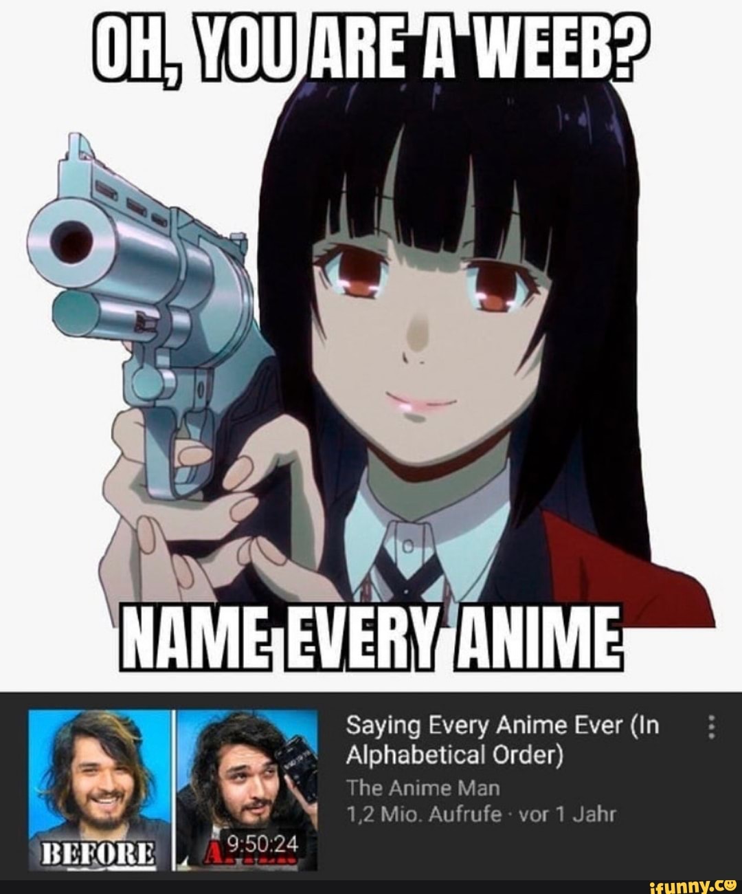 Saying Every Anime Ever (In Alphabetical Order) The Anime Man 1,2 Mio ...