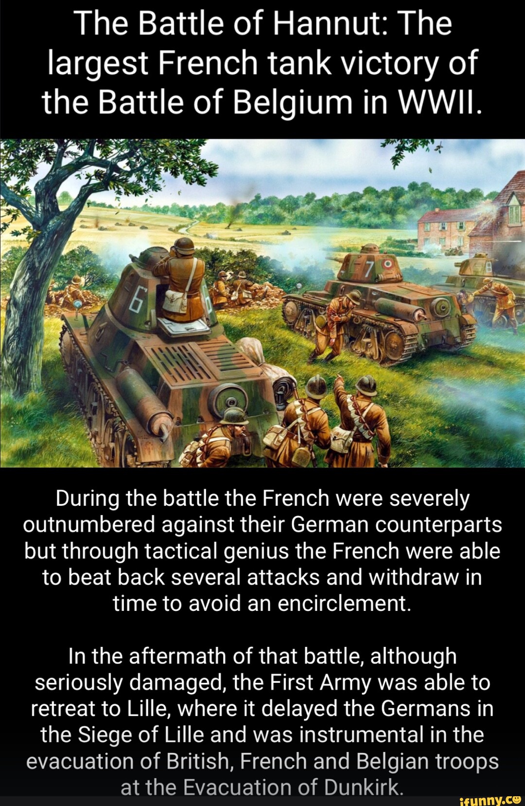 The Battle of Hannut: The largest French tank victory of the Battle of ...