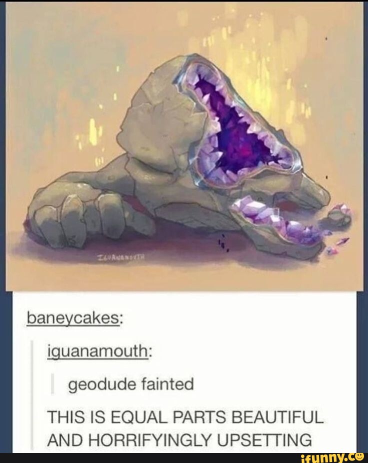 Geodude memes. Best Collection of funny Geodude pictures on iFunny