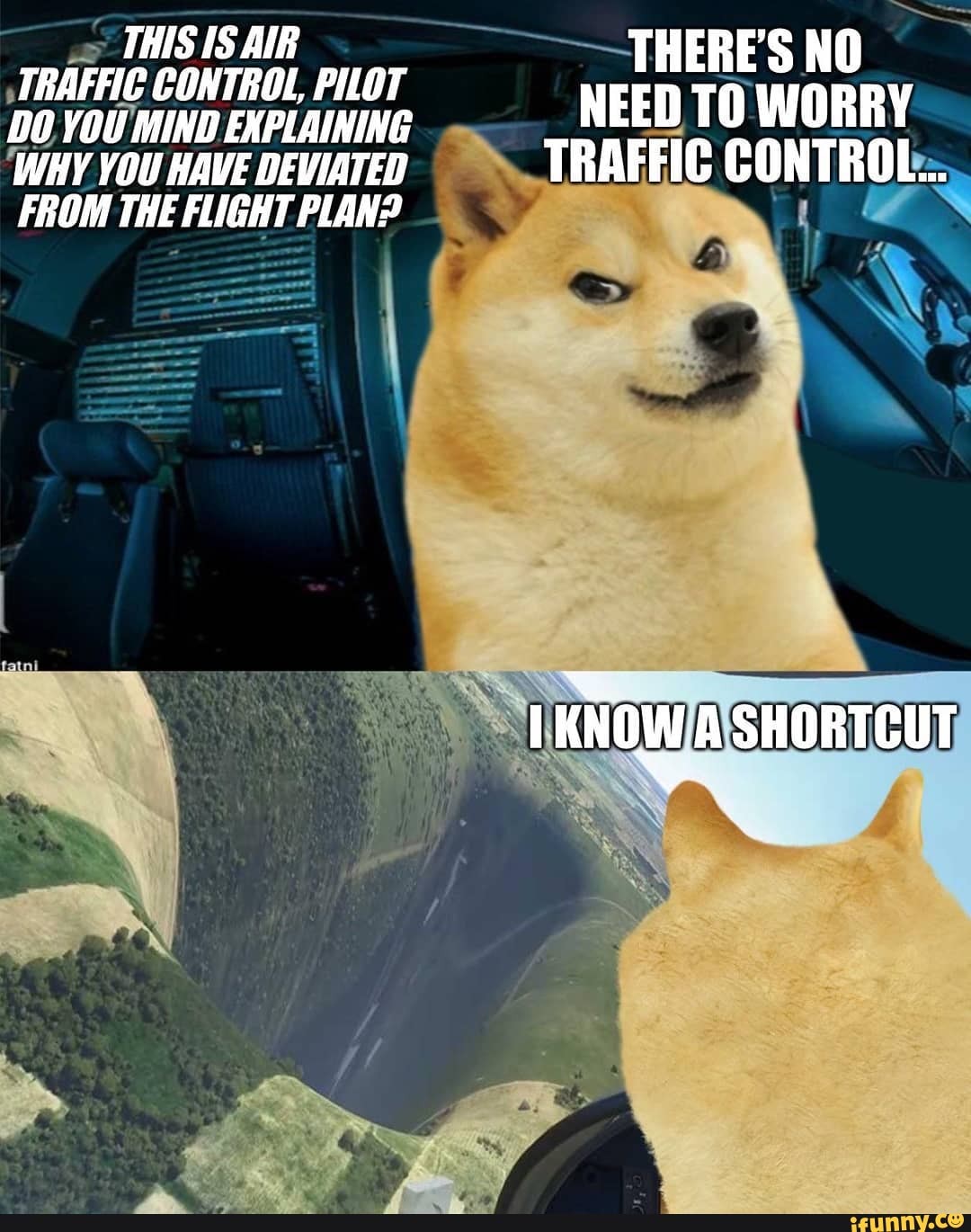 THIS IS AIR TRAFFIC CONTROL PILOT DG YOU MIND EXPLAINING WHY YOU HAVE ...