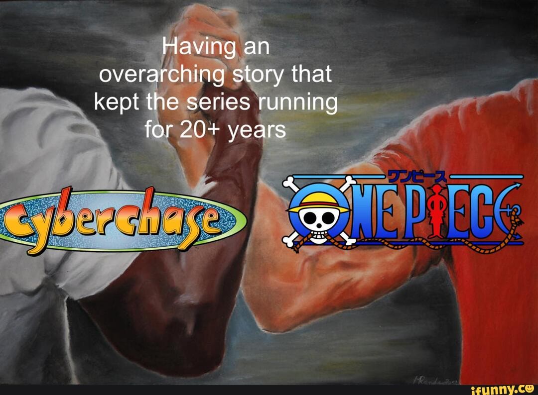 Having an overarching story that kept the series running for 20+ years ...