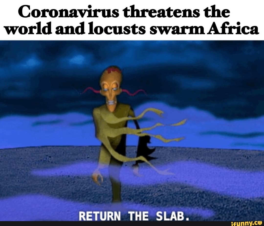 Coronavirus threatens the world and locusts swarm Africa RETURN THE ...