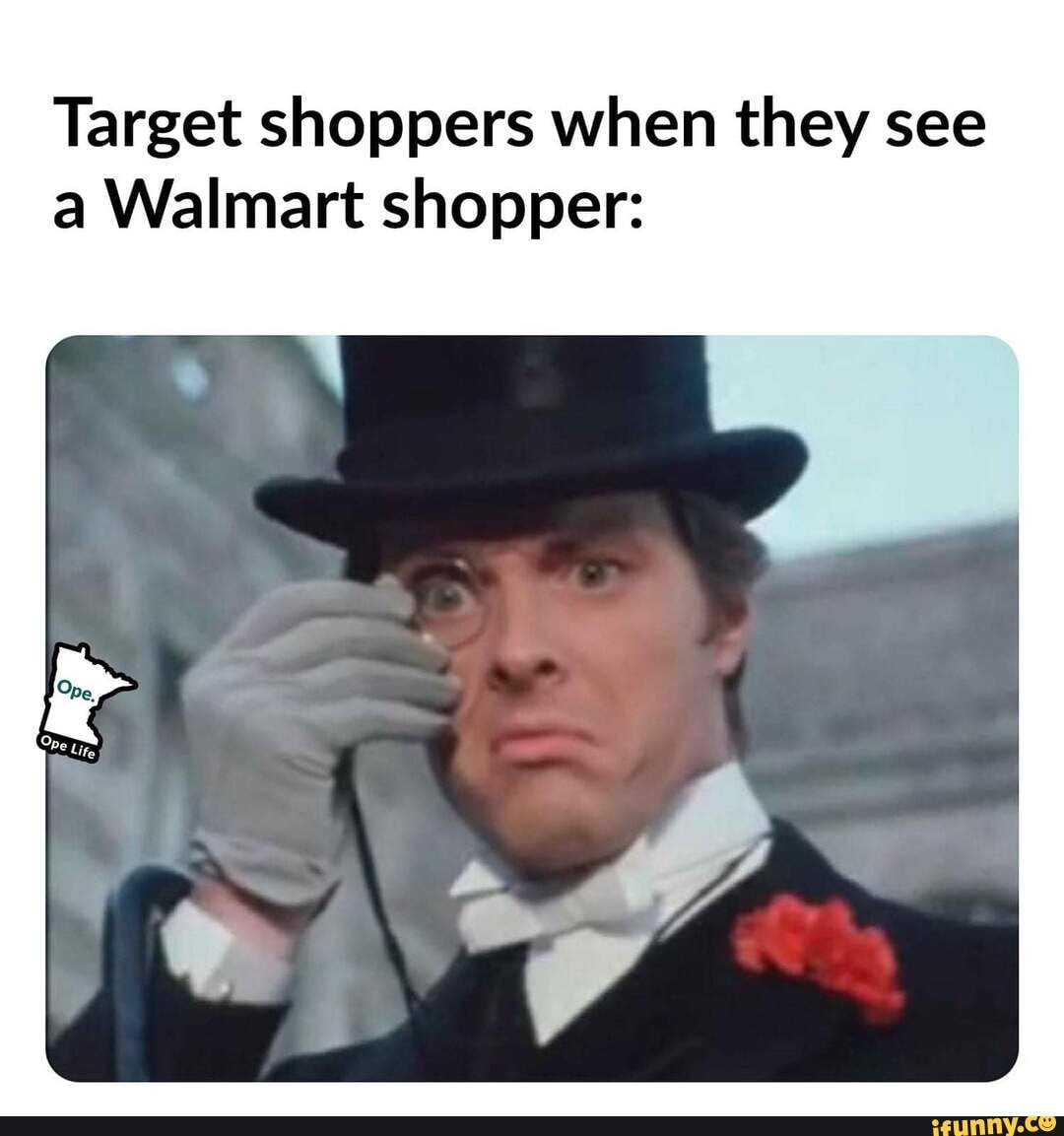 Target shoppers when they see a Walmart shopper: - iFunny
