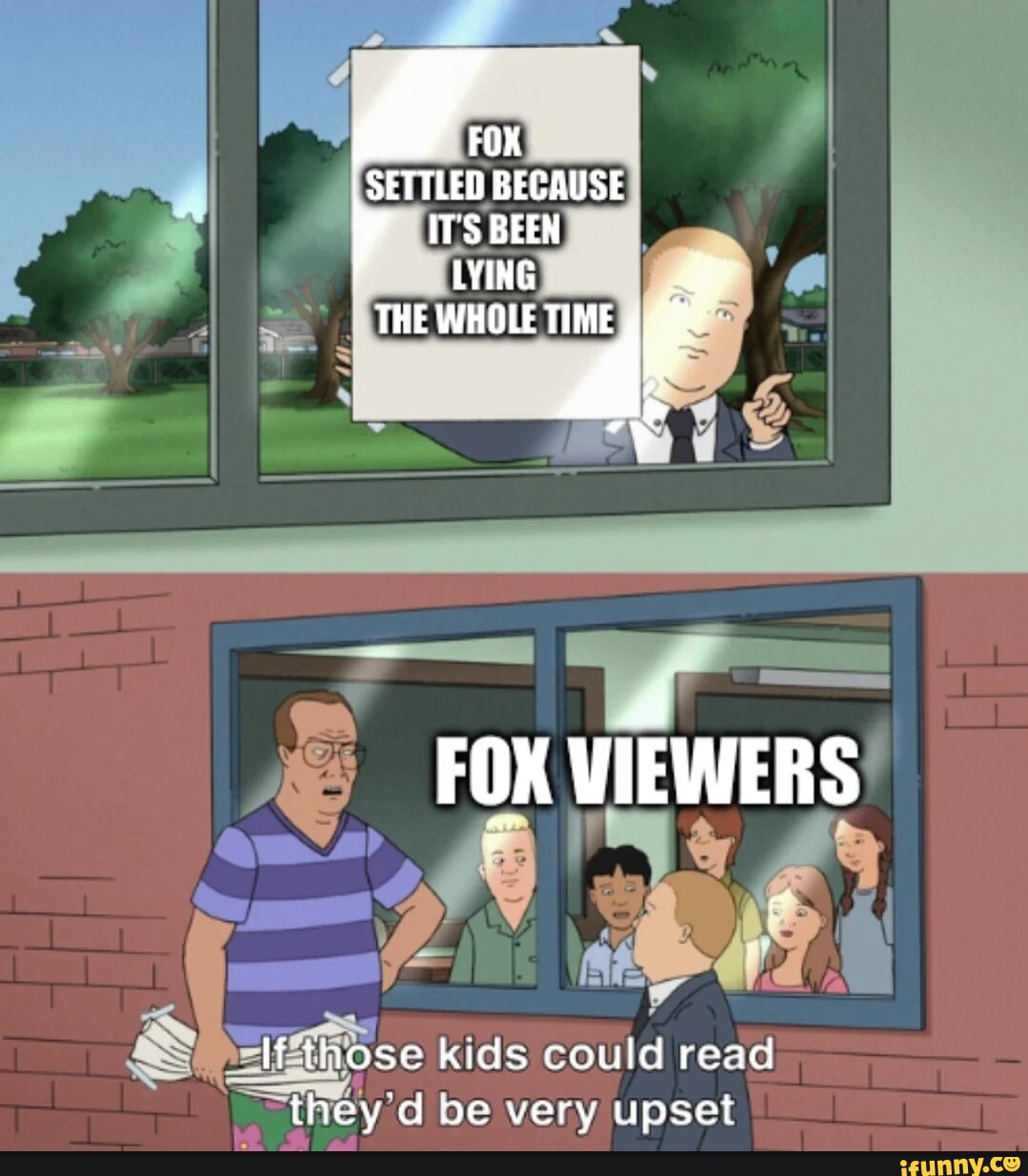 FOX SETTLED BECAUSE ITS BEEN I LYING THE WHOLE FOK WIEWERS lf those ...