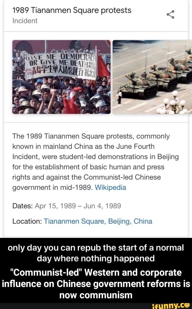1989 Tiananmen Square protests