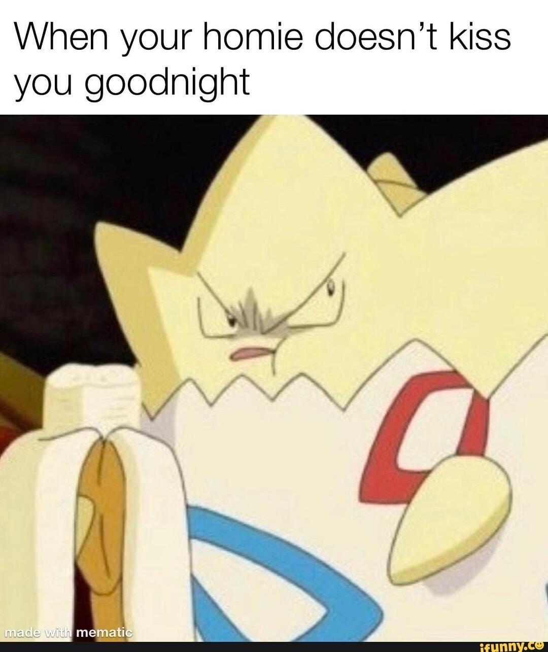 How tf am I supposed to sleep - When your homie doesn't kiss you ...