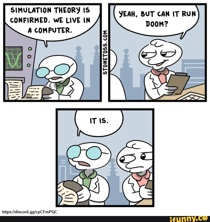 SIMULATION THEORY IS CONFIRMED. WE LIVE IN A COMPUTER. Fr YEAH, BUT CAN ...