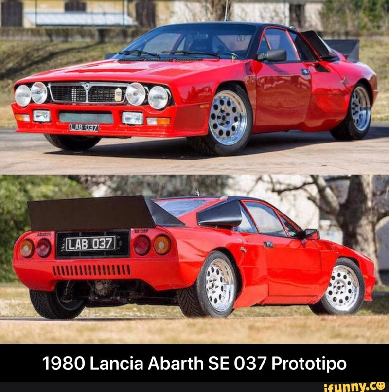 1980 Lancia Abarth SE 037 Prototipo - 1980 Lancia Abarth SE 037 ...