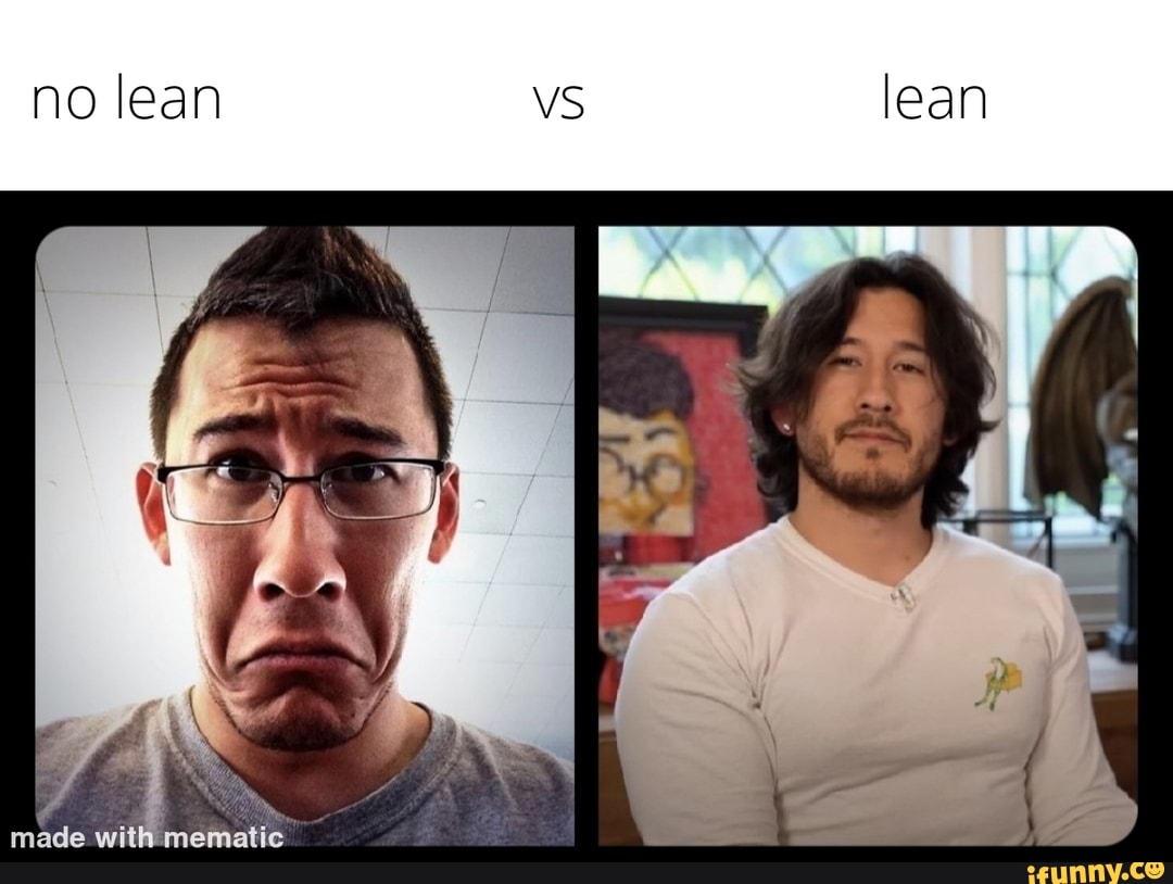 No lean VS lean made.with mematic - iFunny