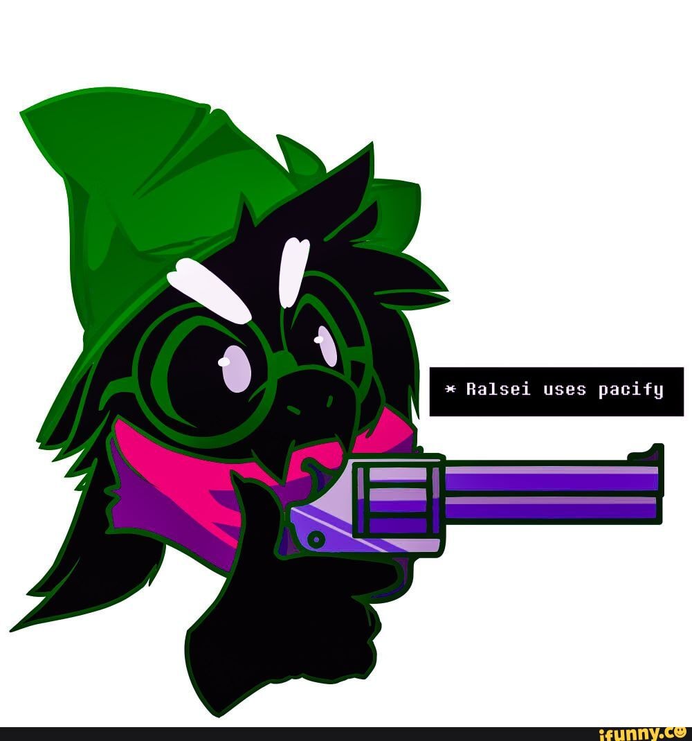 * Ralsei uses pacify - iFunny