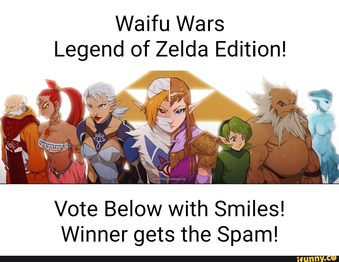 Waifu Wars Legend of Zelda Edition! Vote Below with Smiles! Winner gets ...