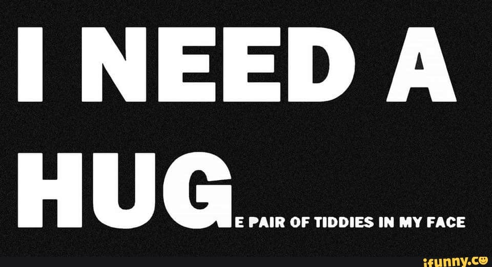 PAIR OF TIDDIES IN MY FACE - iFunny