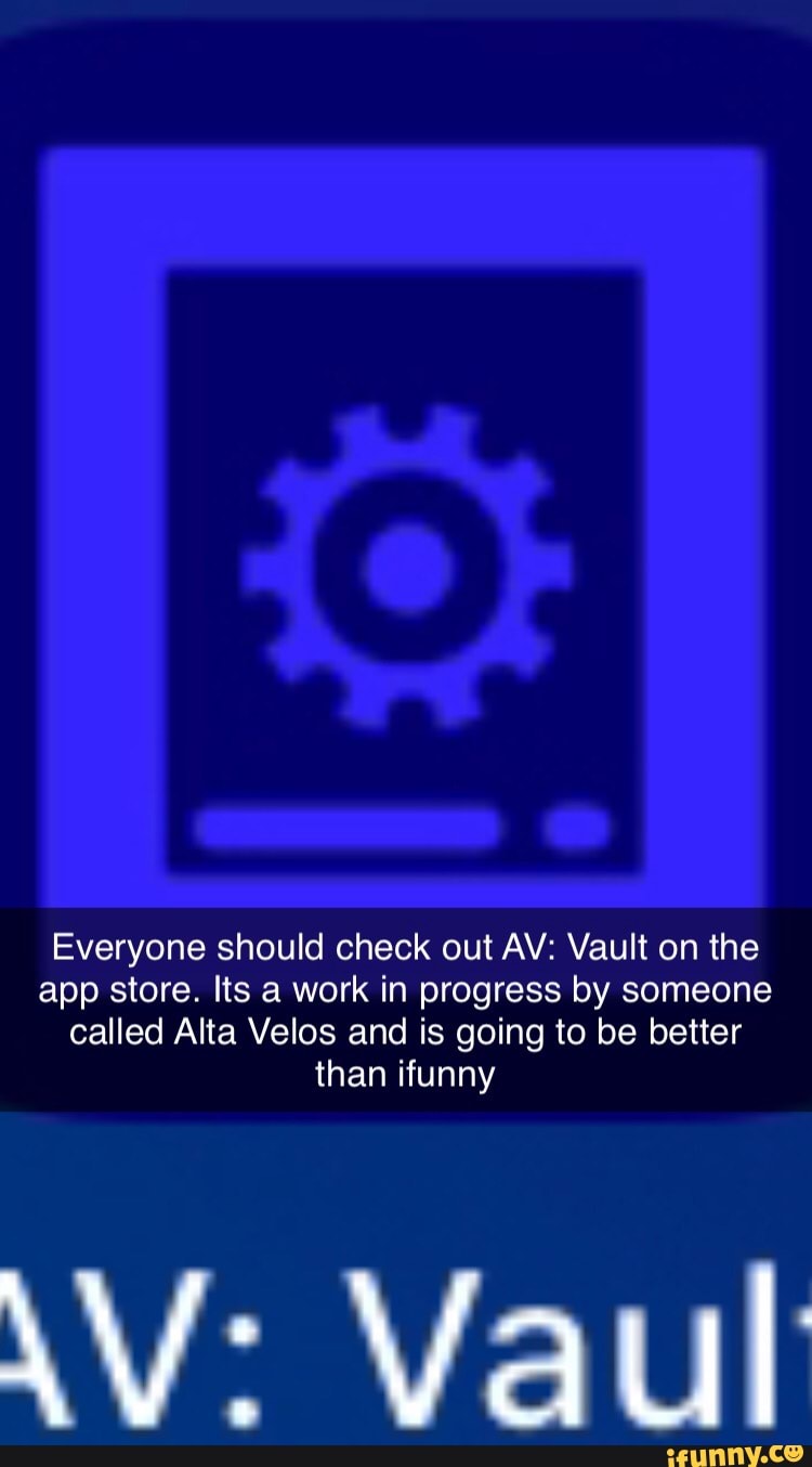Everyone should check out AV: Vault on the app store. Its a work in progress by someone called ...