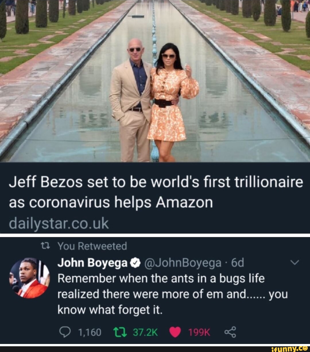 Jeff Bezos set to be world's first trillionaire as coronavirus helps ...