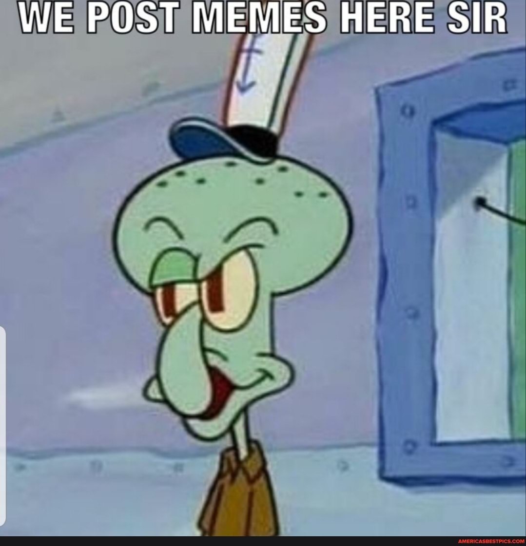 WE POST MEMES HERE SIR - America’s best pics and videos