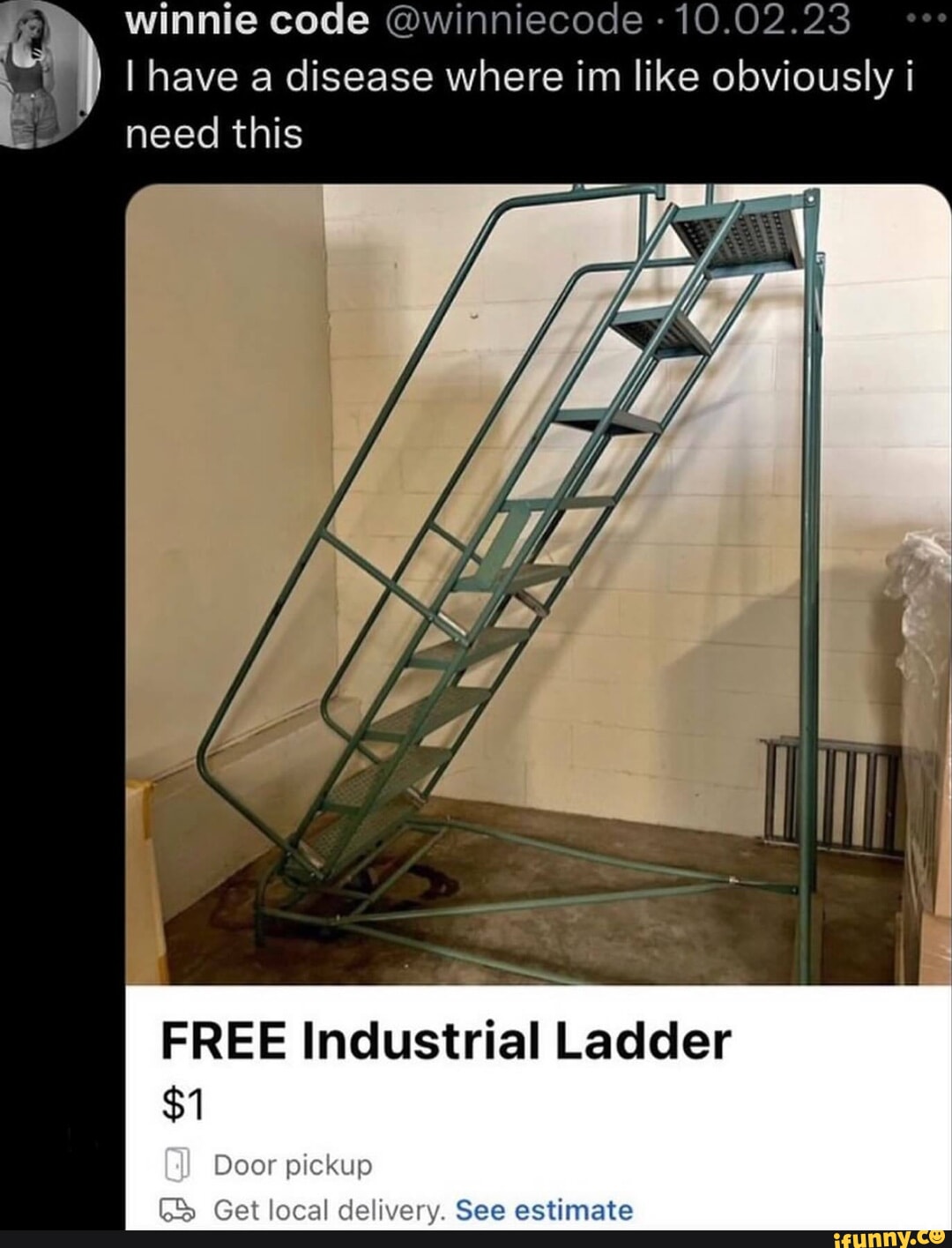 Ladder memes. Best Collection of funny Ladder pictures on iFunny