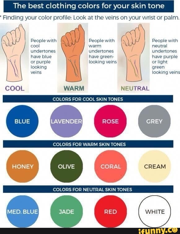 The best clothing colors for your skin tone I Finding your color ...