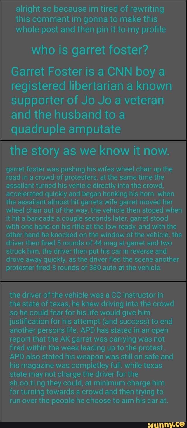 Alright so because im tired of rewriting this comment im gonna to make ...