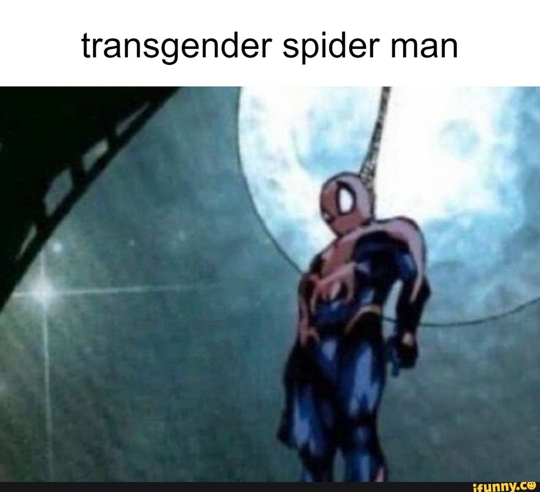 Transgender spider man - iFunny