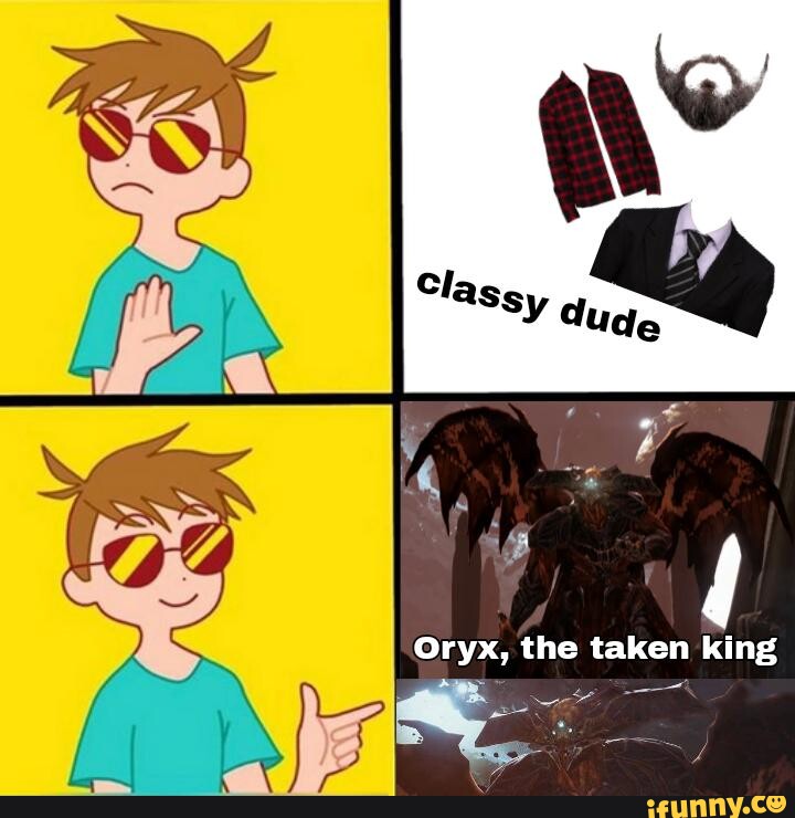 Eggirl - Oryx, the taken king - iFunny