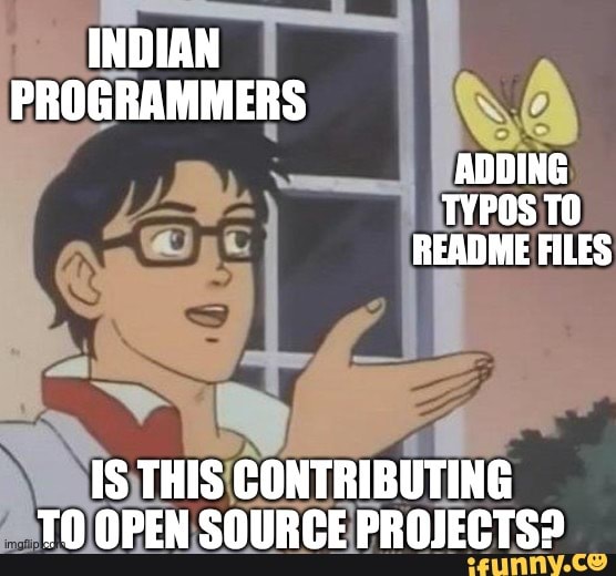 PROGRAMMERS ADDING TYPOS README FILES IS THIS CONTRIBUTING TO OPEN ...