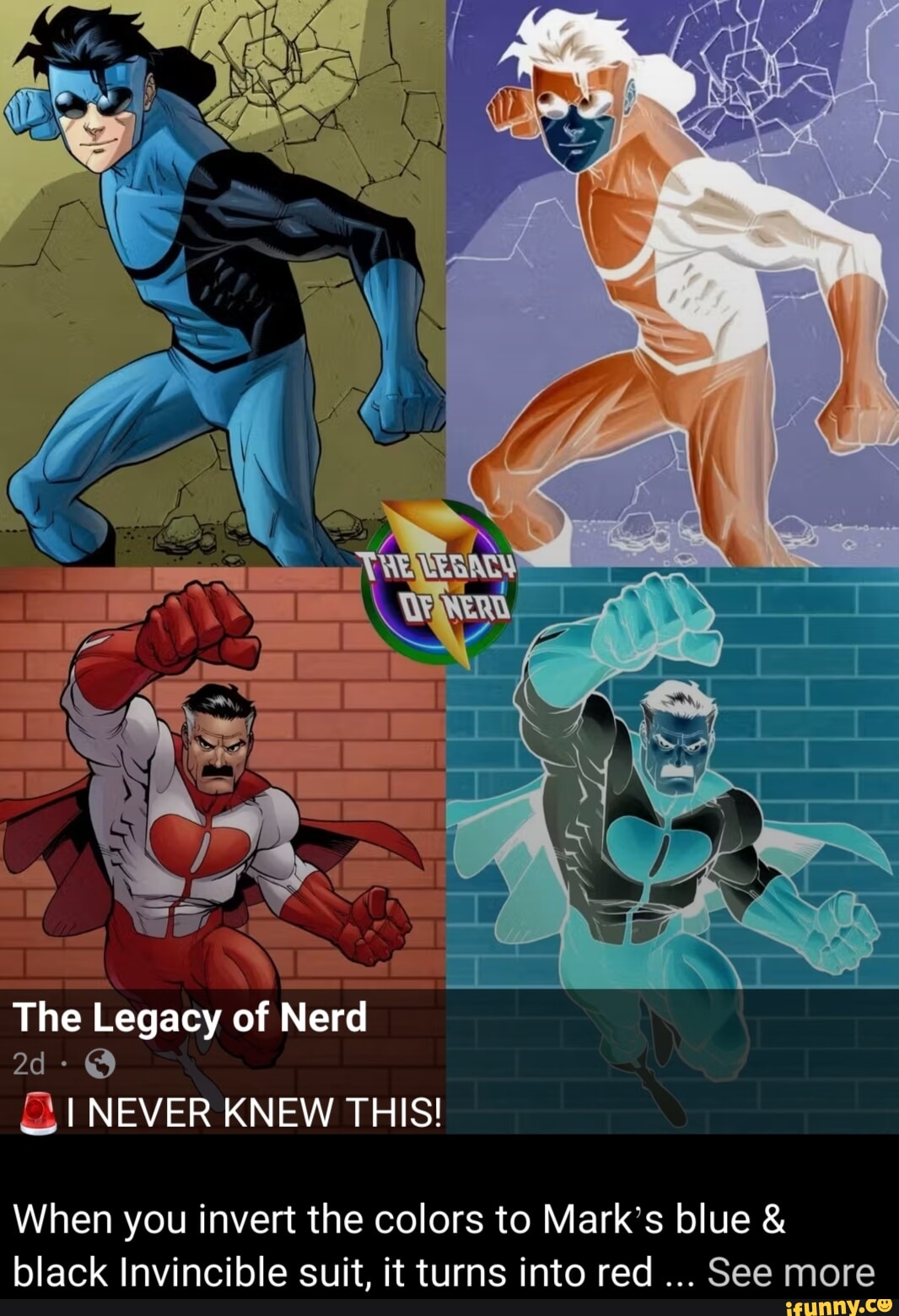 I The Legacy of Nerd GI NEVER KNEW THIS! When you invert the colors to ...