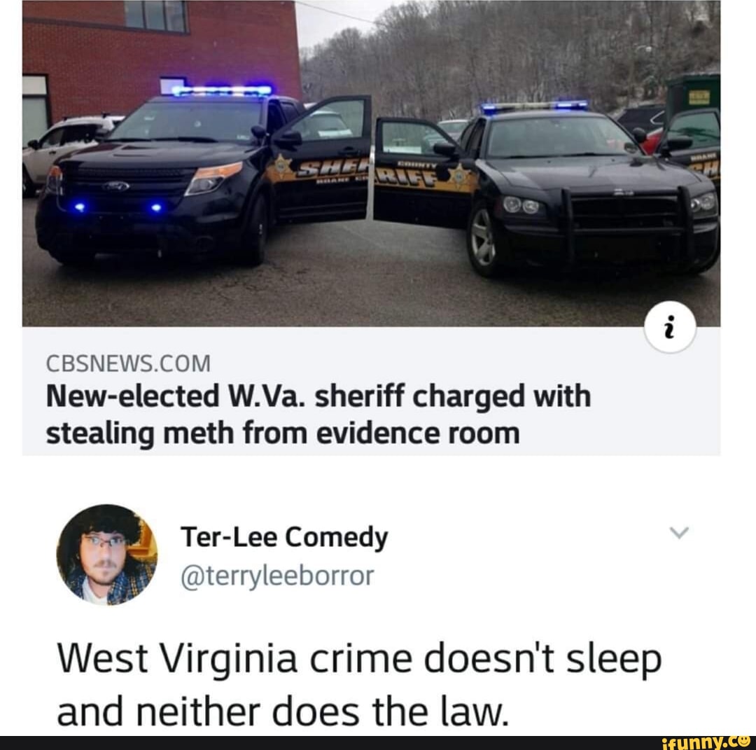 New-elected W.Va. sheriff charged with stealing meth from evidence room ...