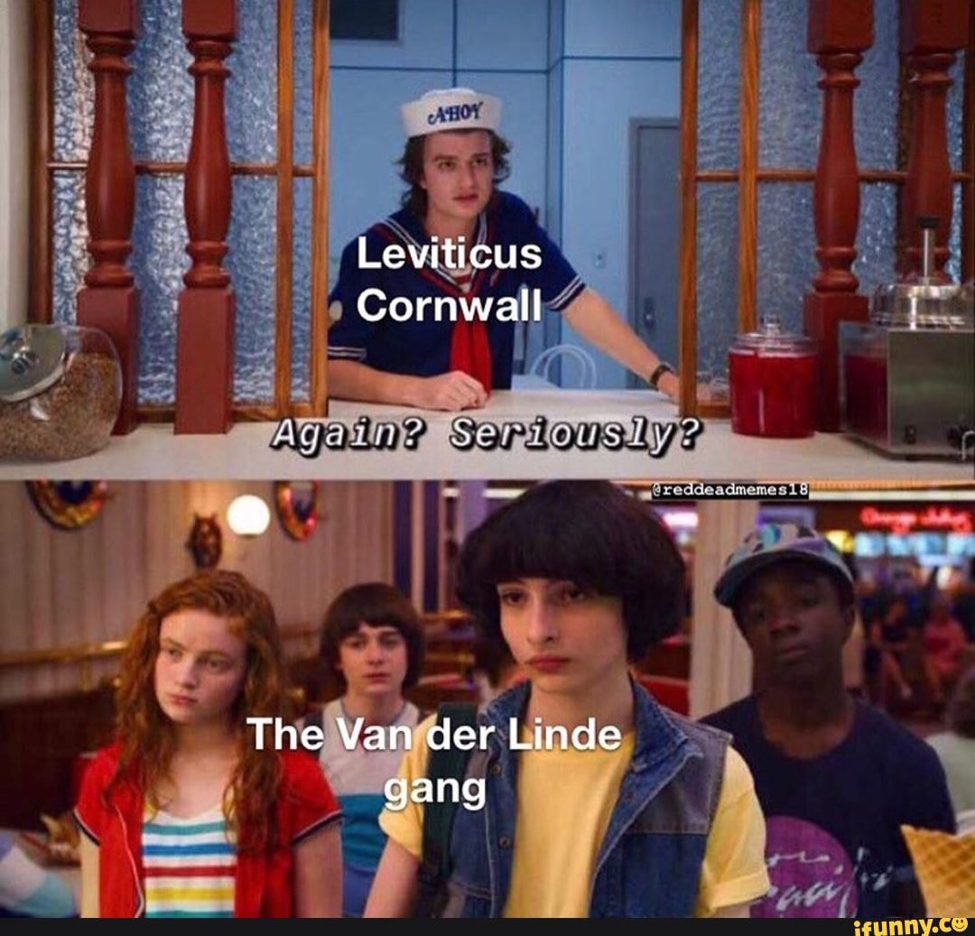 Leviticus Cornwall The Van der Linde gang - iFunny